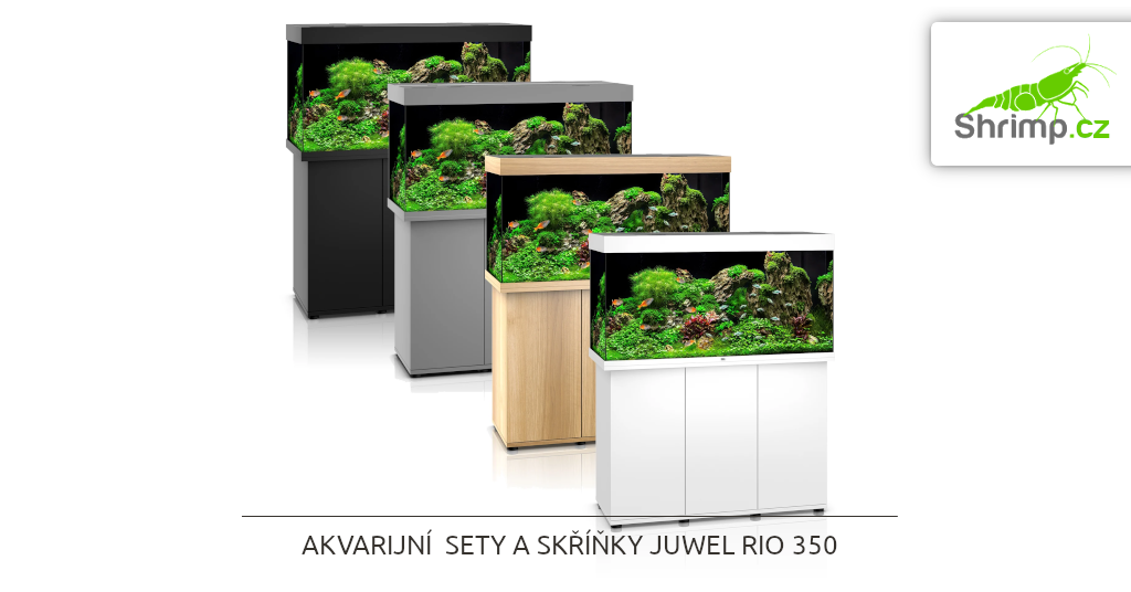 JUWEL Rio LED Akvarijní set 350 černý, 350 l